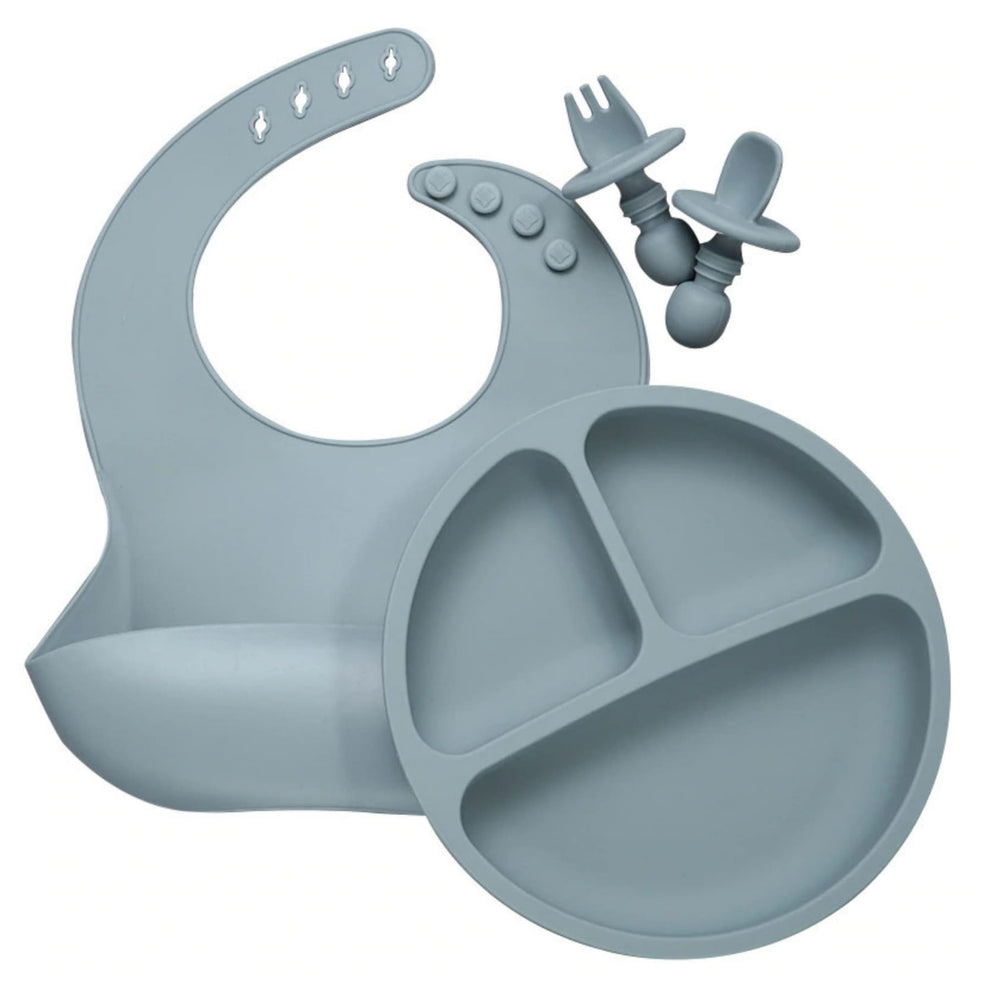 Silicone Baby Table Dining Set | BLW tableware set | Hunny Bubba kids ...