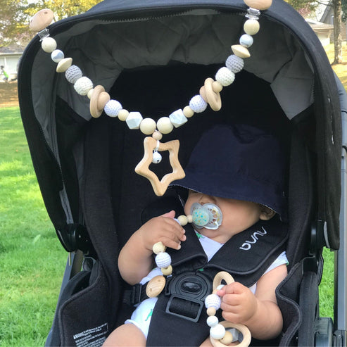 Wooden Personalized Pacifier Clip Set | Customize Pacifier Holder| HBK ...